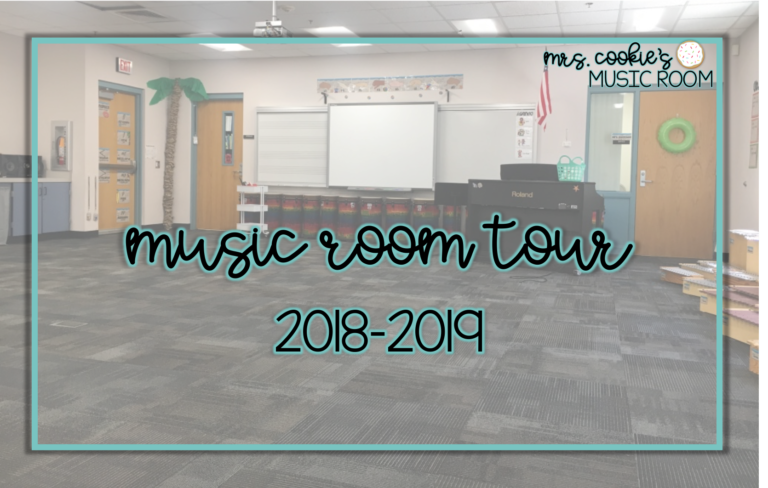 Music Room Tour 2018-2019: Beach Theme Decor - Mrs. Cookies Music Room