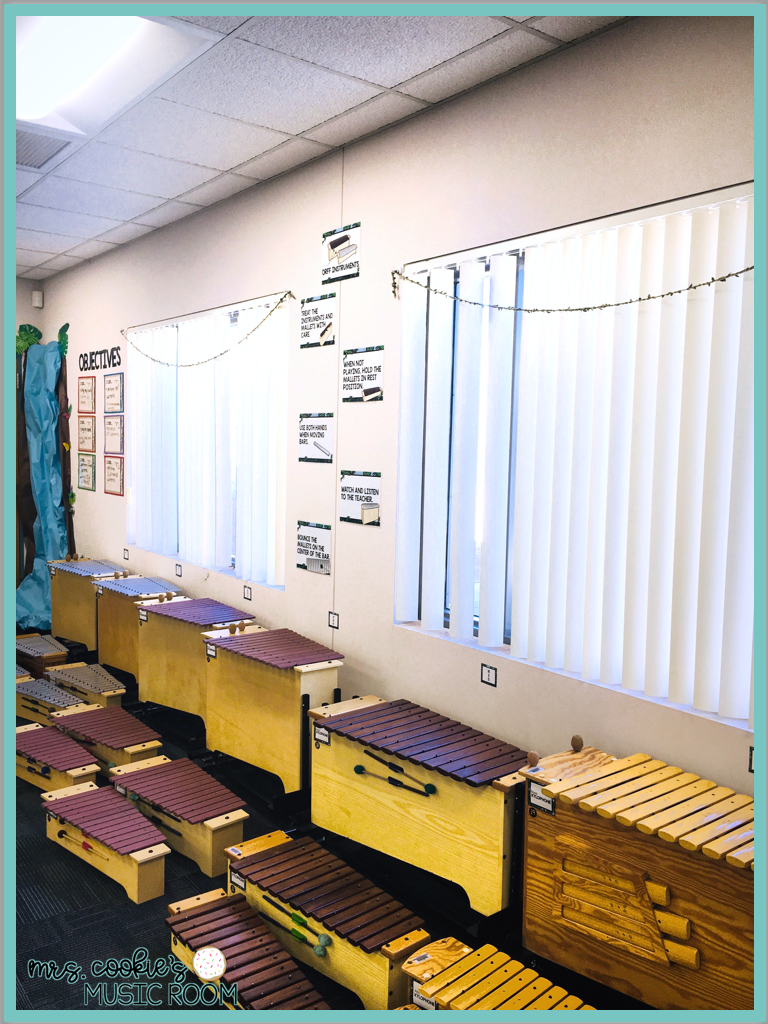 Tropical Rainforest Music Classroom Tour - Mrs. Cookies Music Room