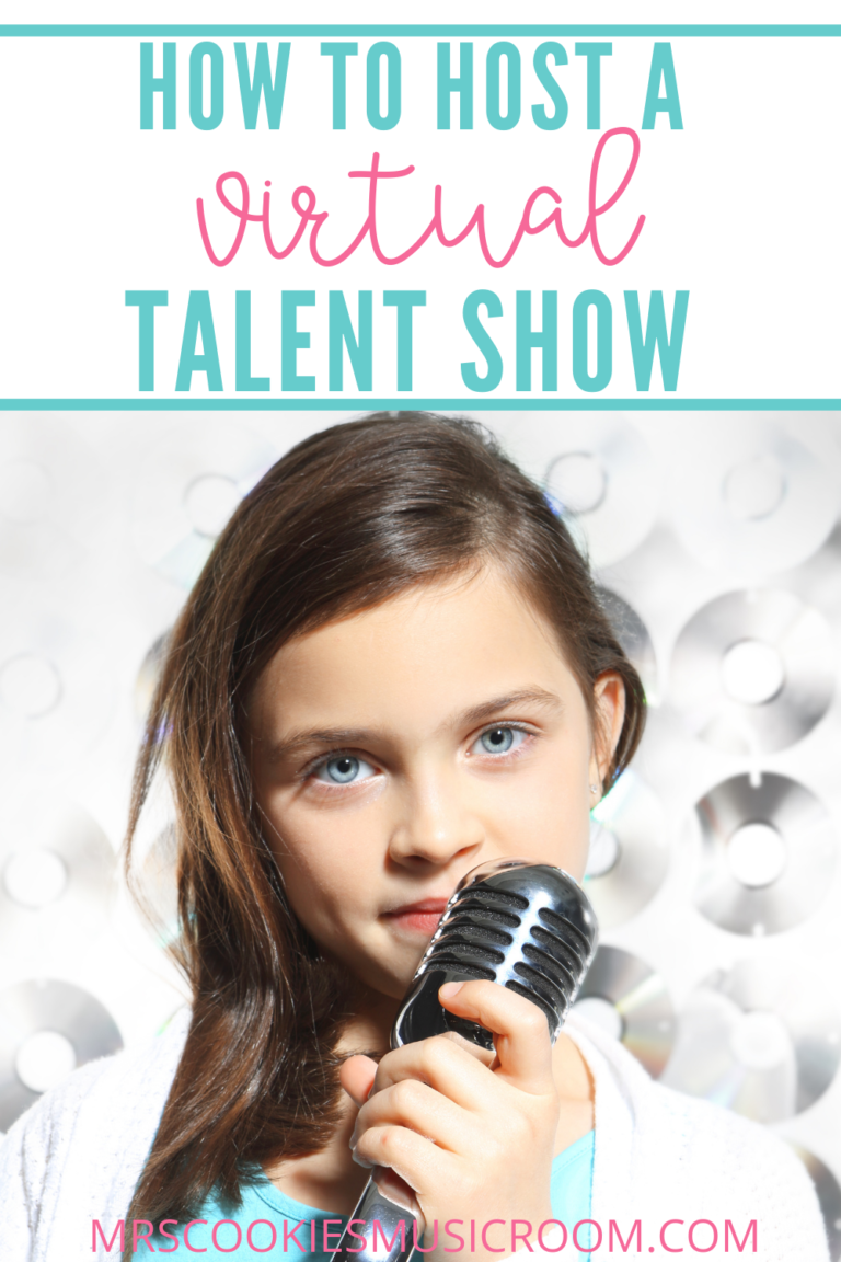 How to Host a Virtual Talent Show - Mrs. Cookies Music Room